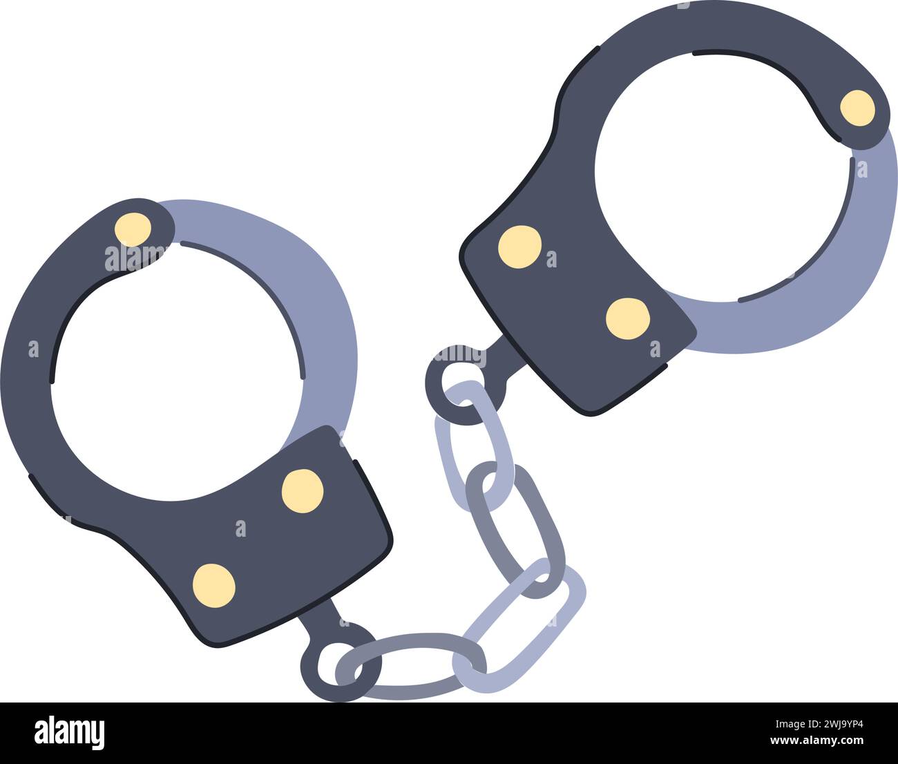 Cuffs silhouette Cut Out Stock Images & Pictures - Alamy