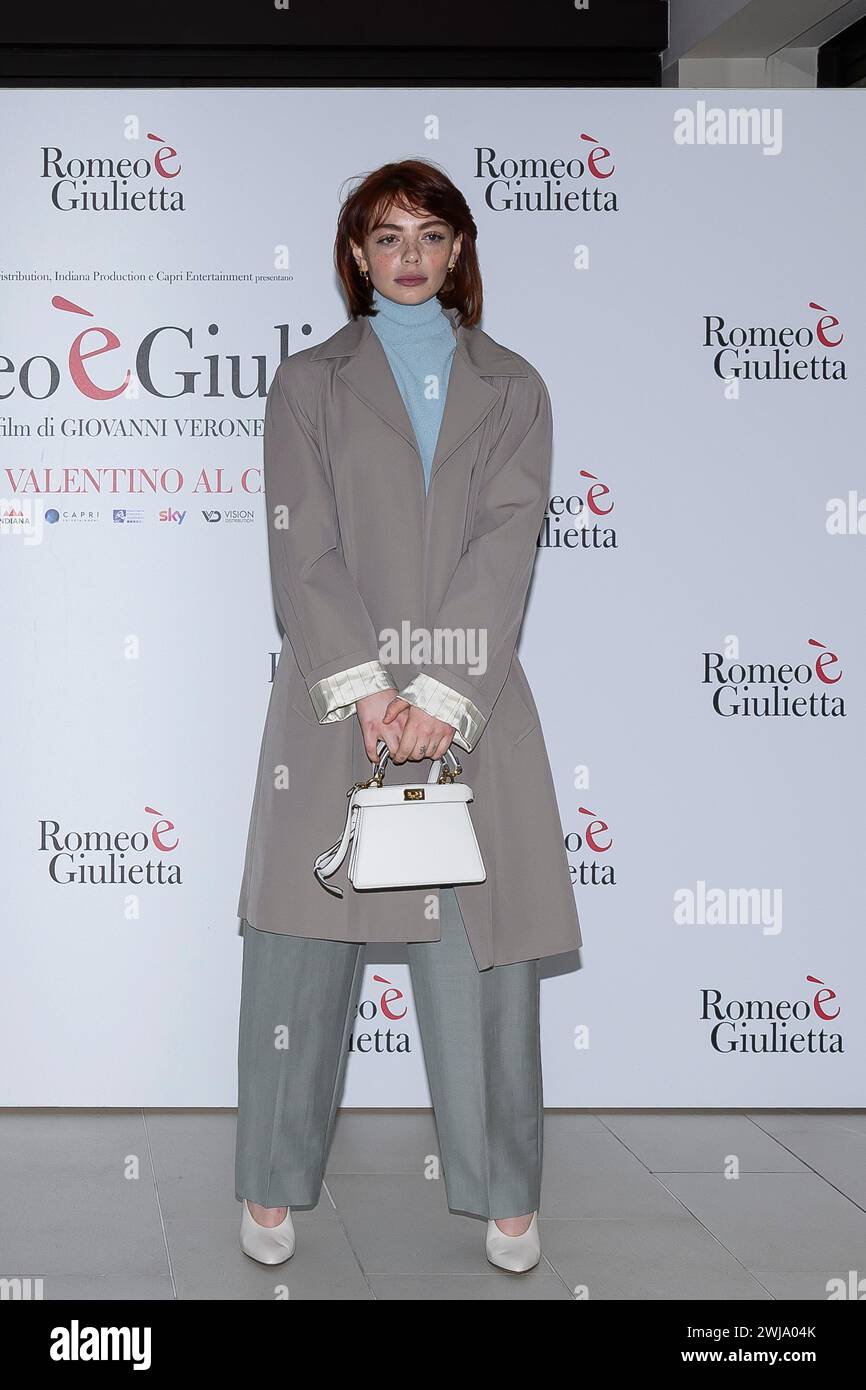 Rome, Italy. 10th Feb, 2024. Serena De Ferrari is attending the ...