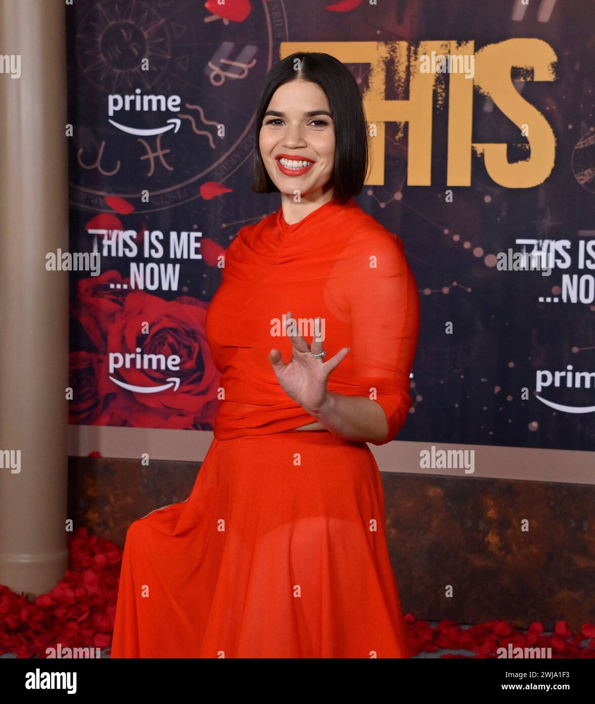 Los Angeles, United States. 13th Feb, 2024. America Ferrera attends ...