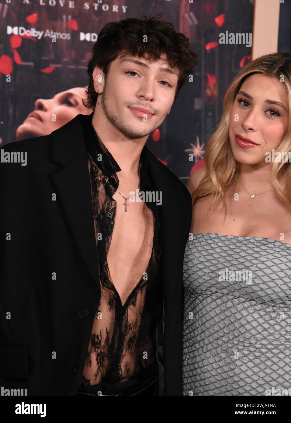 Los Angeles, California, USA 13th February 2024 Diego Padillas and Emma ...