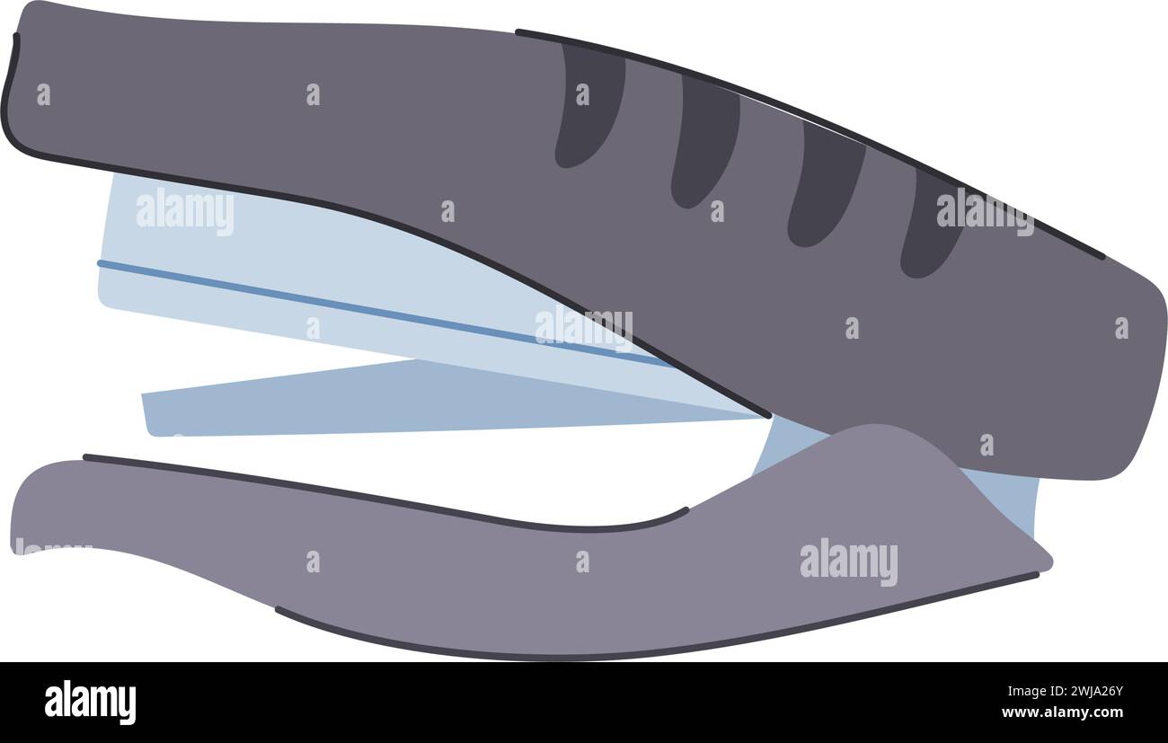 red stapler cartoon vector illustration Stock Vector Image & Art - Alamy