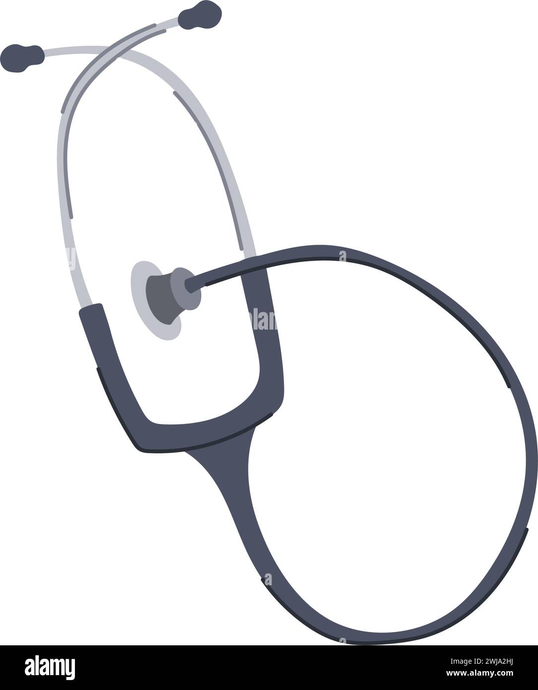 symbol stethoscope cartoon vector illustration Stock Vector Image & Art ...