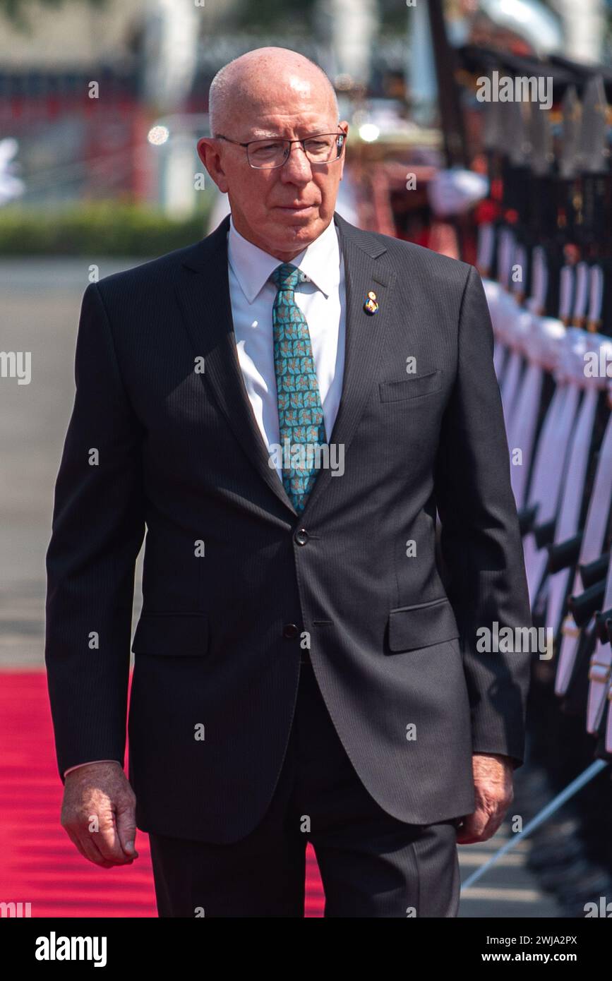 Bangkok, Thailand. 14th Feb, 2024. General David John Hurley, a ...