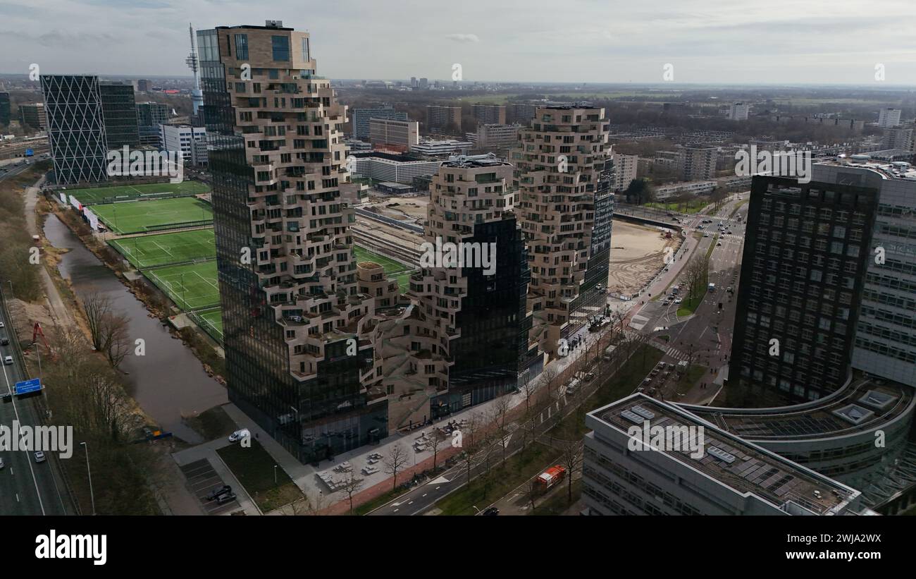Valley Amsterdam Zuidas in Netherlands Stock Photo - Alamy