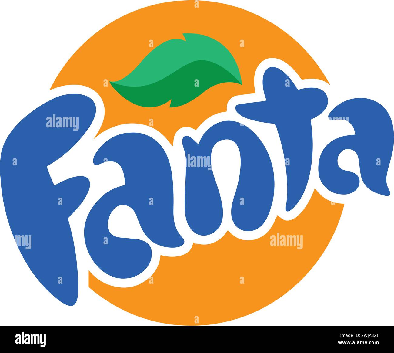 Fanta drink icon logo design Stock Vector Image & Art - Alamy