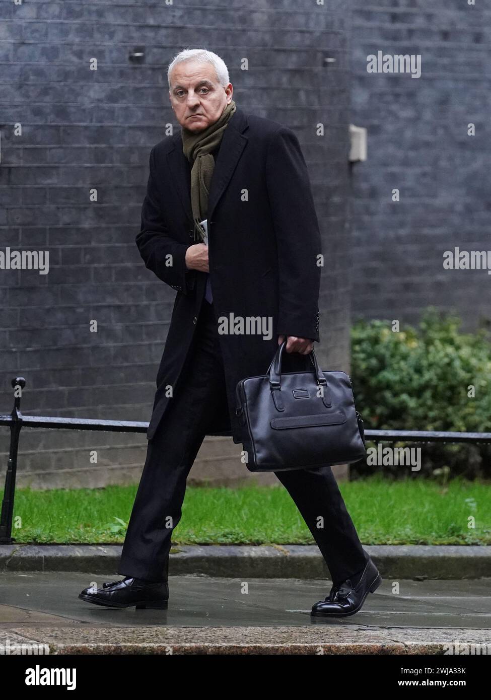 Tufan Erginbilgic, chief executive of Rolls-Royce, arrives at 10 ...