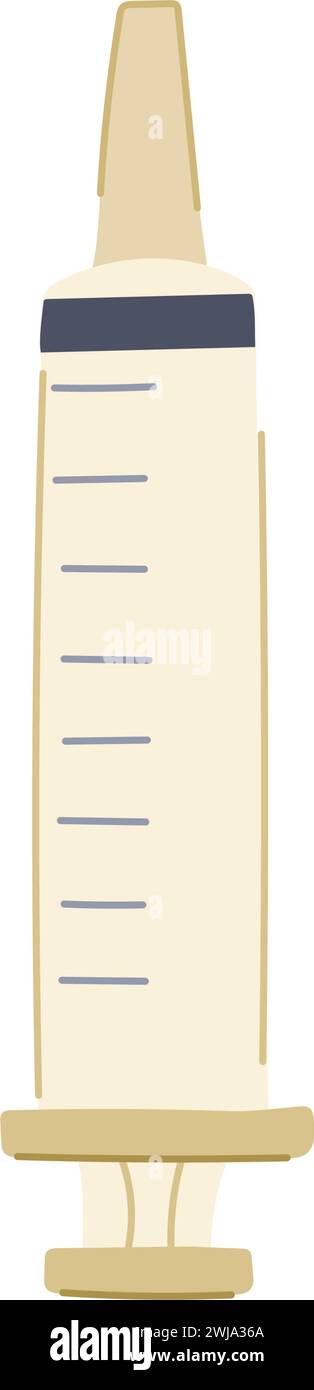inject syringe cartoon vector illustration Stock Vector Image & Art - Alamy
