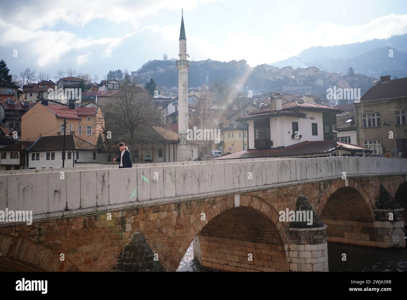 General view of Sarajevo in Bosnia and Herzegovina Picture date ...