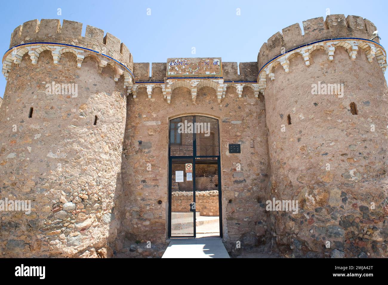 Onda, muslim castle (10th century). Plana Baixa, Castellon, Comunidad ...