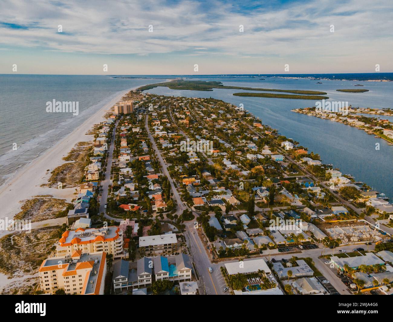 Aerial vast coastal landscape miami hi-res stock photography and images ...
