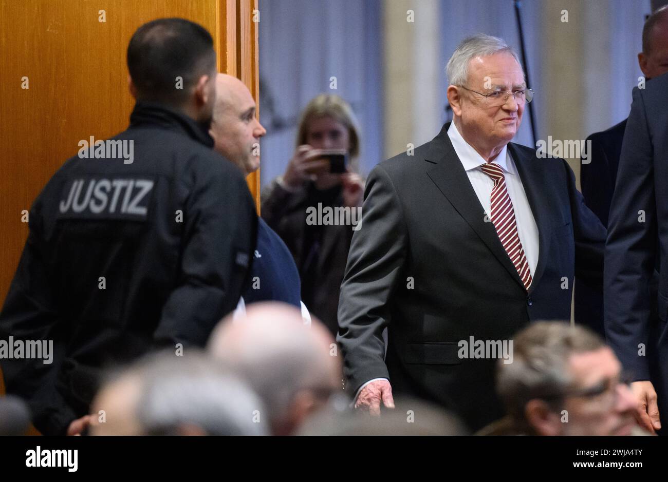 Brunswick, Germany. 14th Feb, 2024. Martin Winterkorn, former Chairman of the Board of ...
