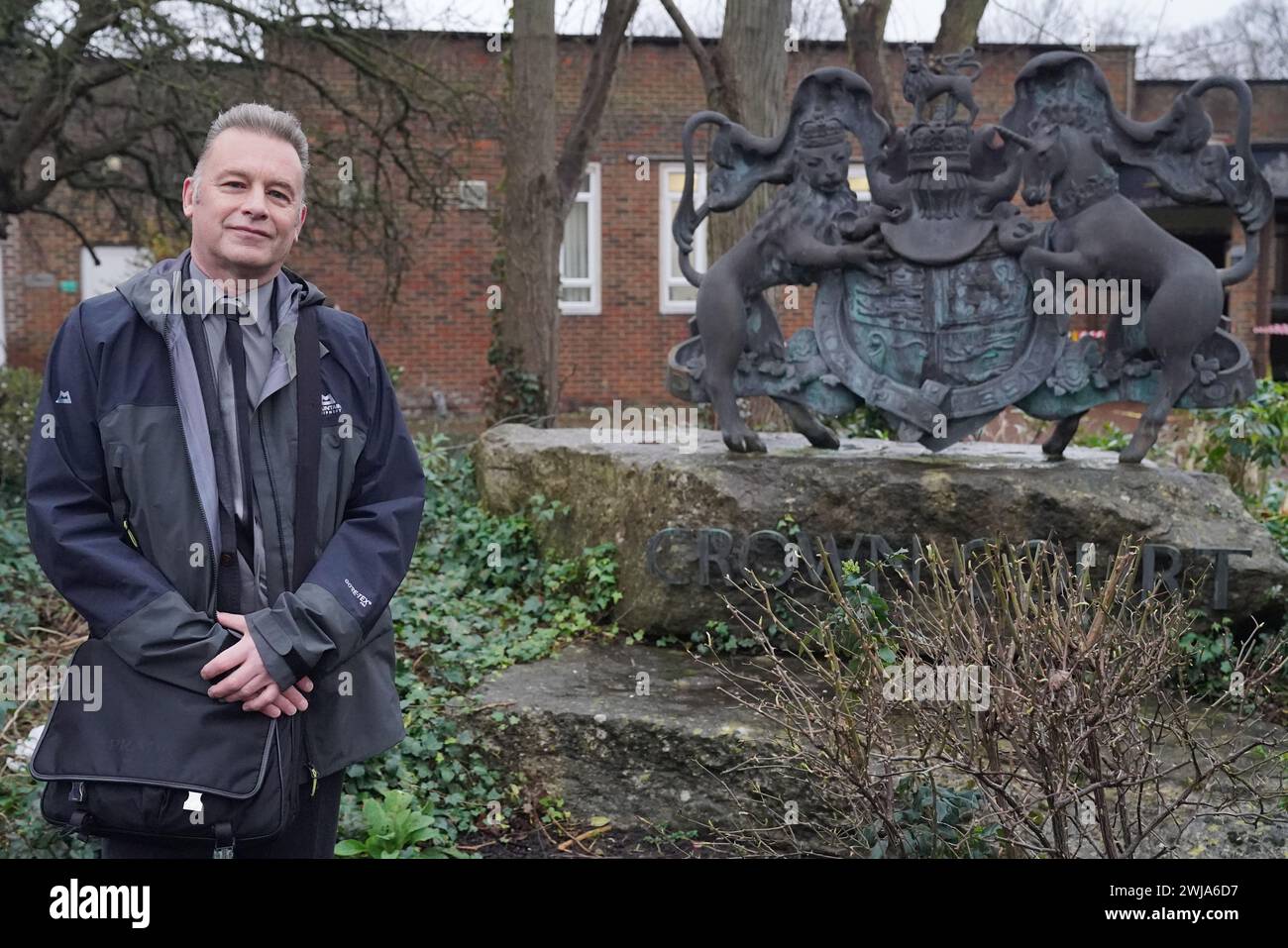 BBC presenter Chris Packham outside Isleworth Crown Court, west London ...