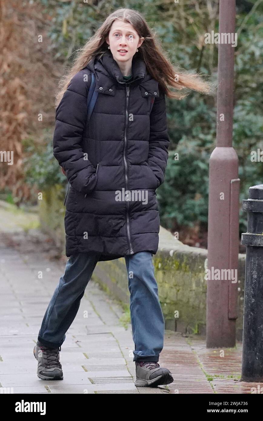 Cressie Gethin outside Isleworth Crown Court in West London, for her ...