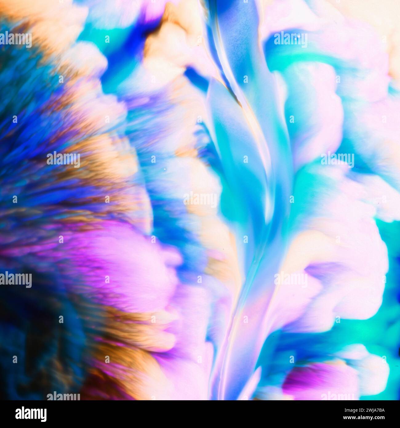 A vivid abstract background with fluid art patterns featuring swirls of ...