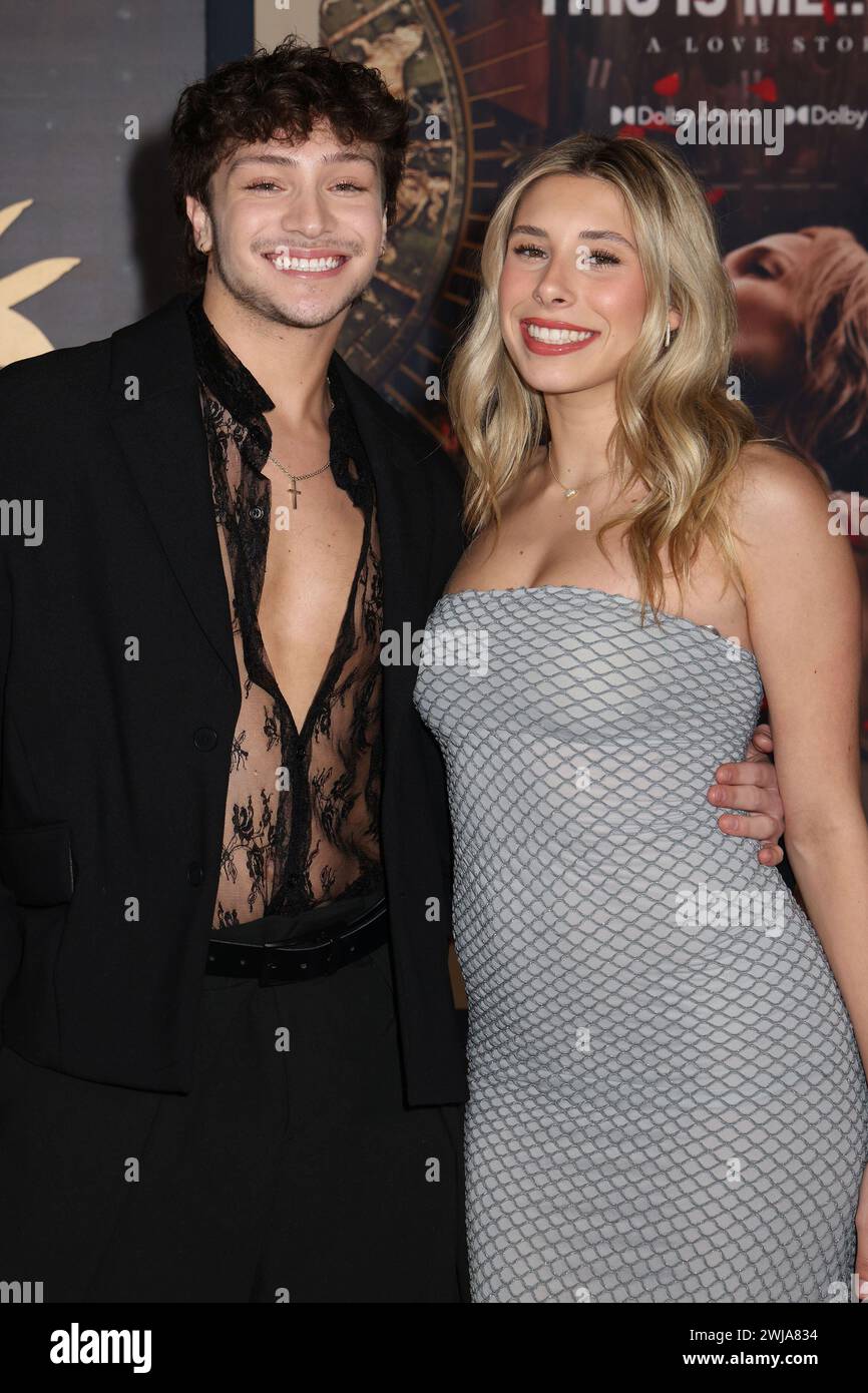 Diego Pasillias, Emma Mather 02/13/2024 The Los Angeles Premiere of ...