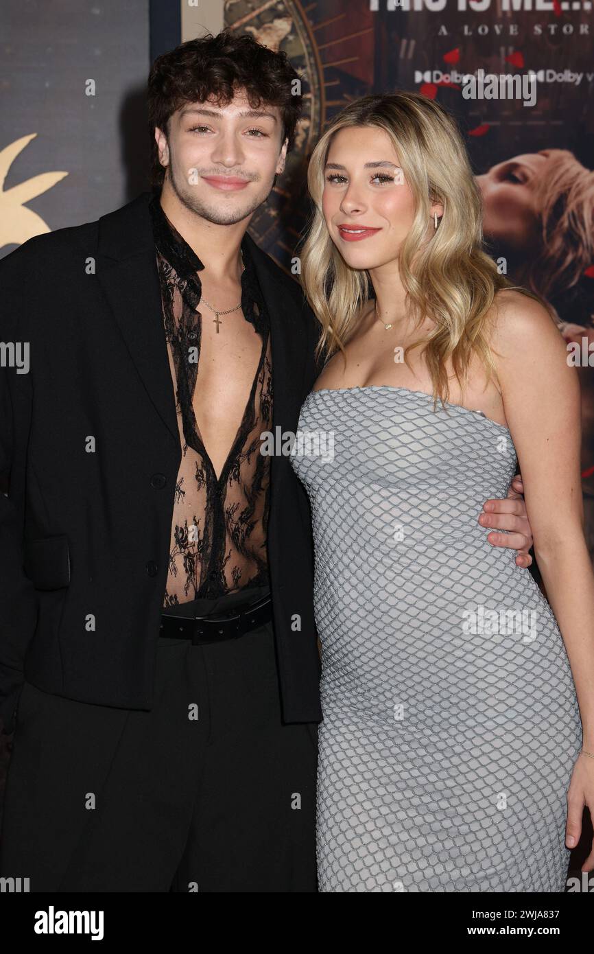 Diego Pasillias, Emma Mather 02/13/2024 The Los Angeles Premiere of ...