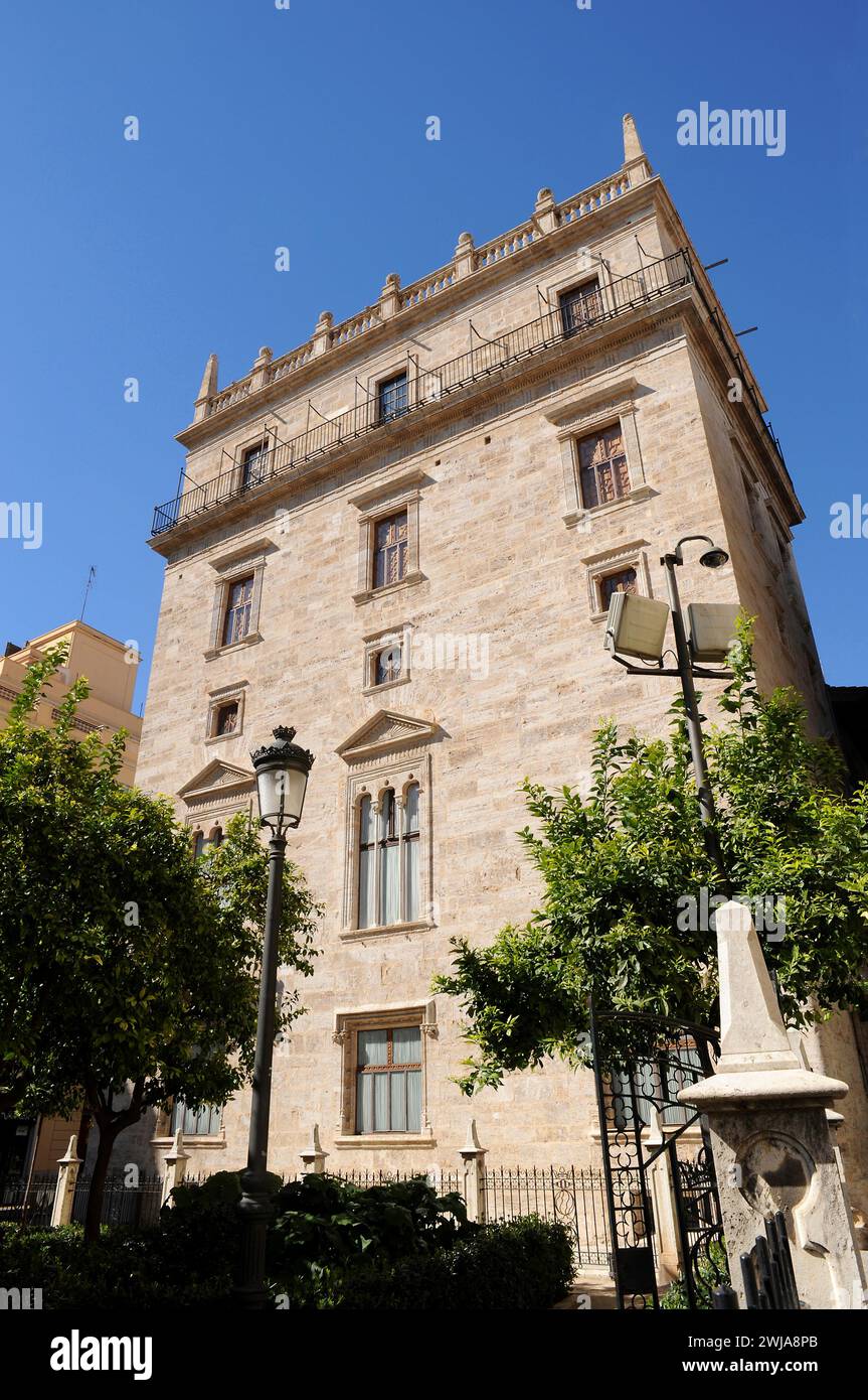 Valencia, Palau de la Generalitat (gothic and renaissance 15th century ...