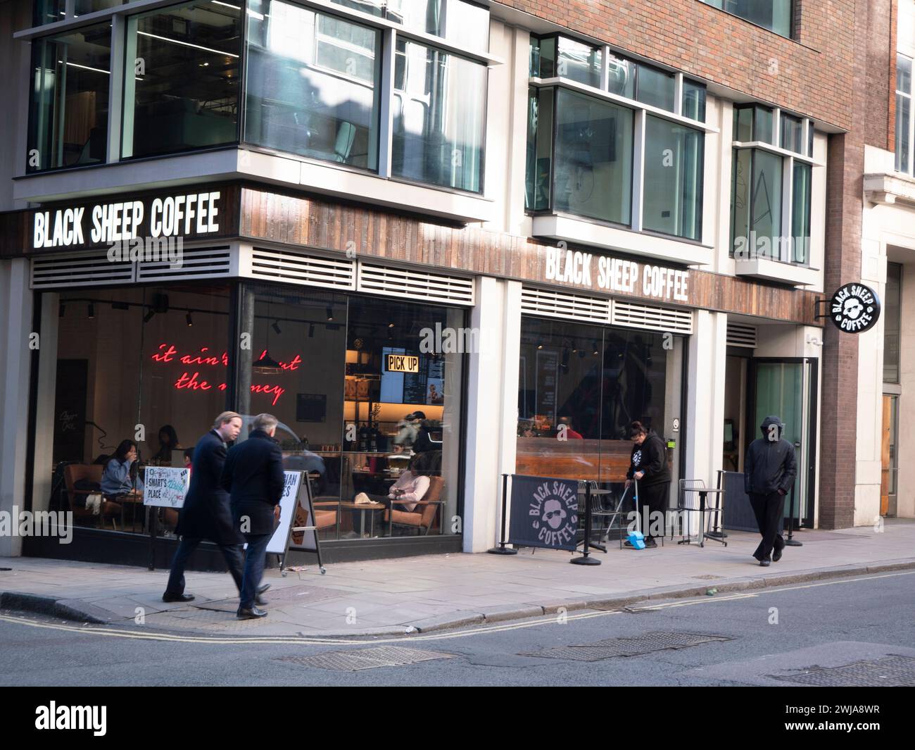 Black Sheep Coffee shop, Holborn, London, UK Stock Photo - Alamy