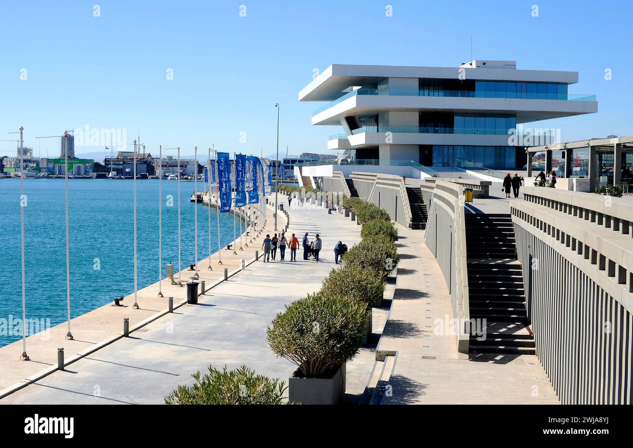 Valencia, Leisure port with Foredeck building by David Chipperfield ...