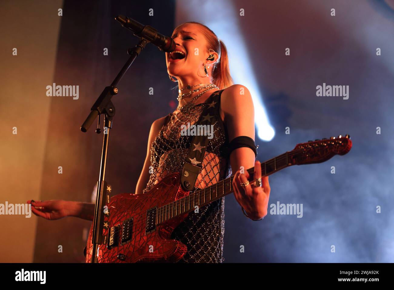 Natasha Woods alias Dylan bei einem Konzert im Metropol in Berlin, 13 ...