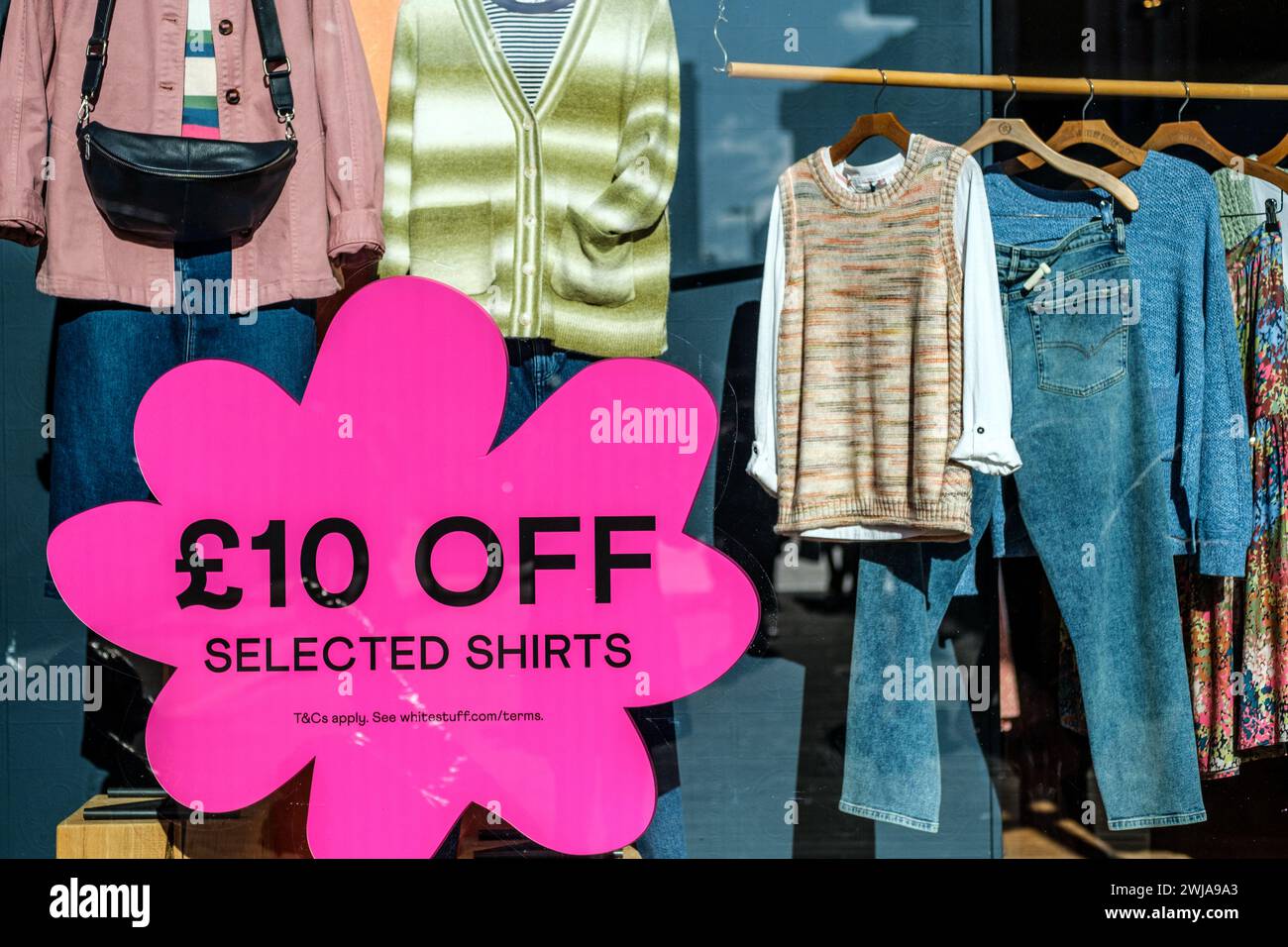 Kingston-Upon-Thames, London UK, February 12 2024, White Stuff Fashion ...