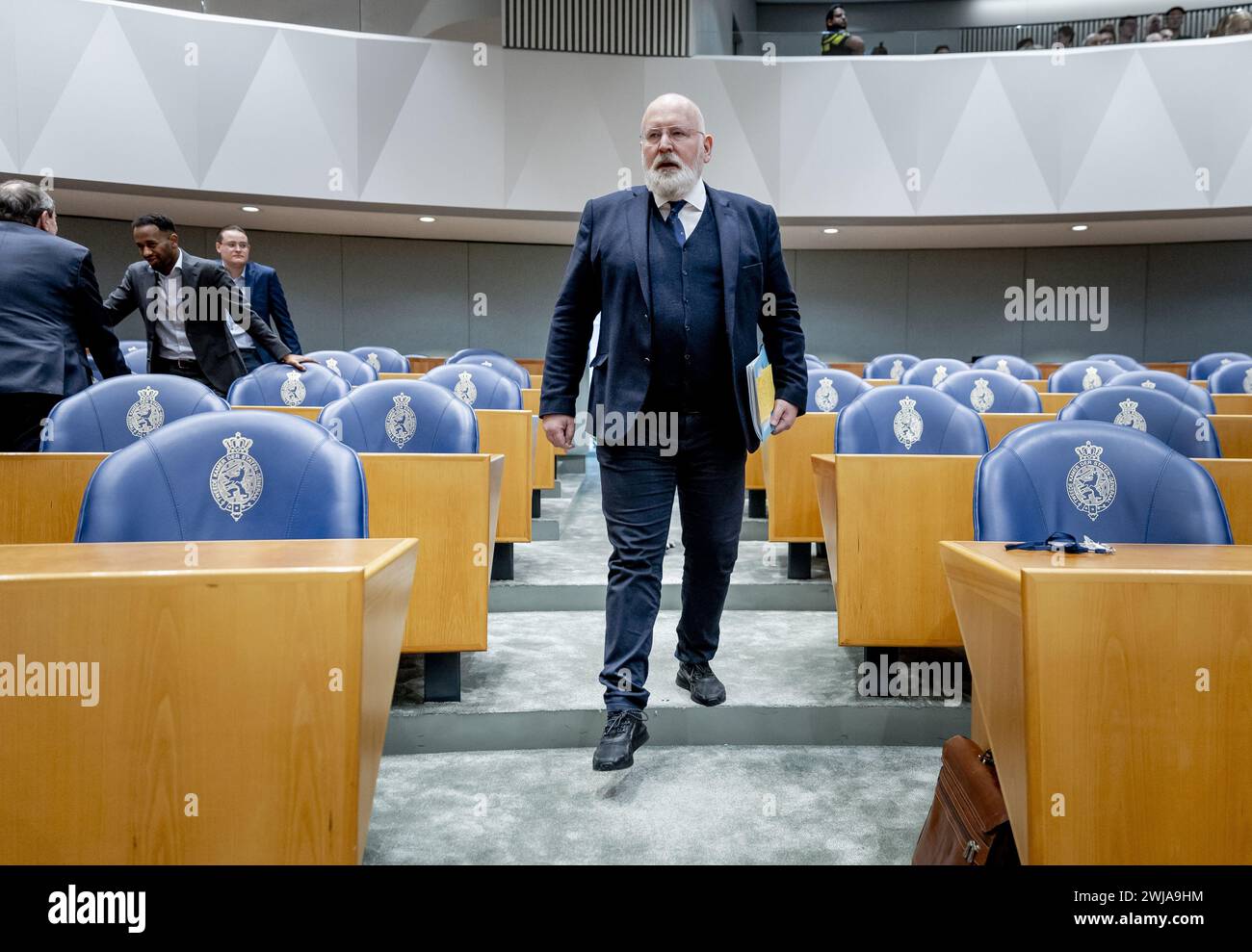 THE HAGUE - Frans Timmermans (GroenLinks/PvdA) prior to the debate on ...