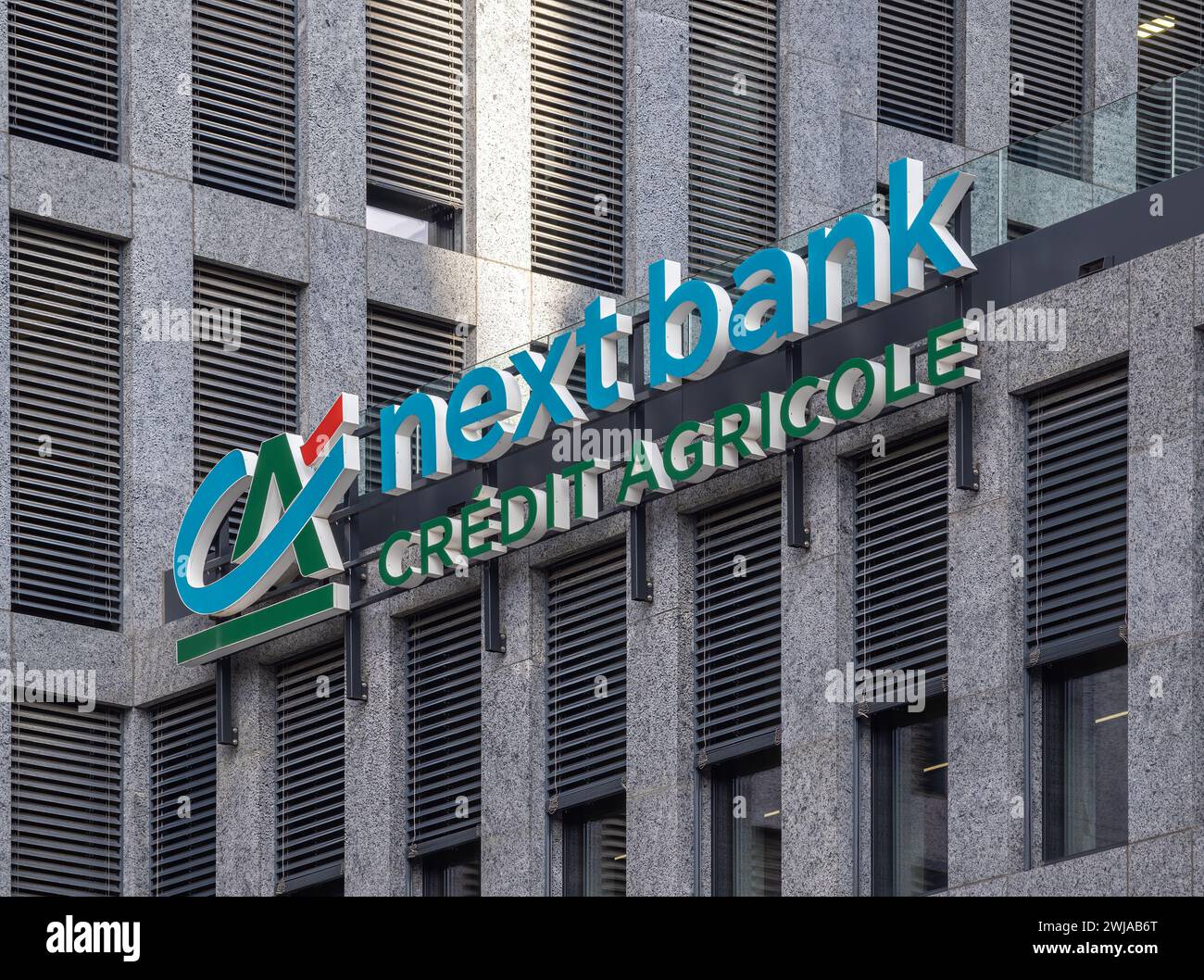 Credit agricole next bank hi-res stock photography and images - Alamy