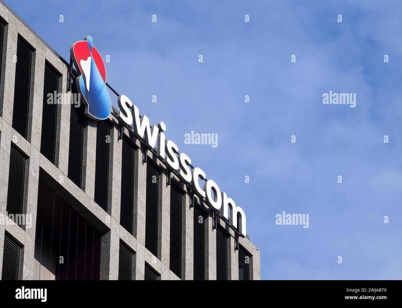 Swiss phone logo hi-res stock photography and images - Alamy