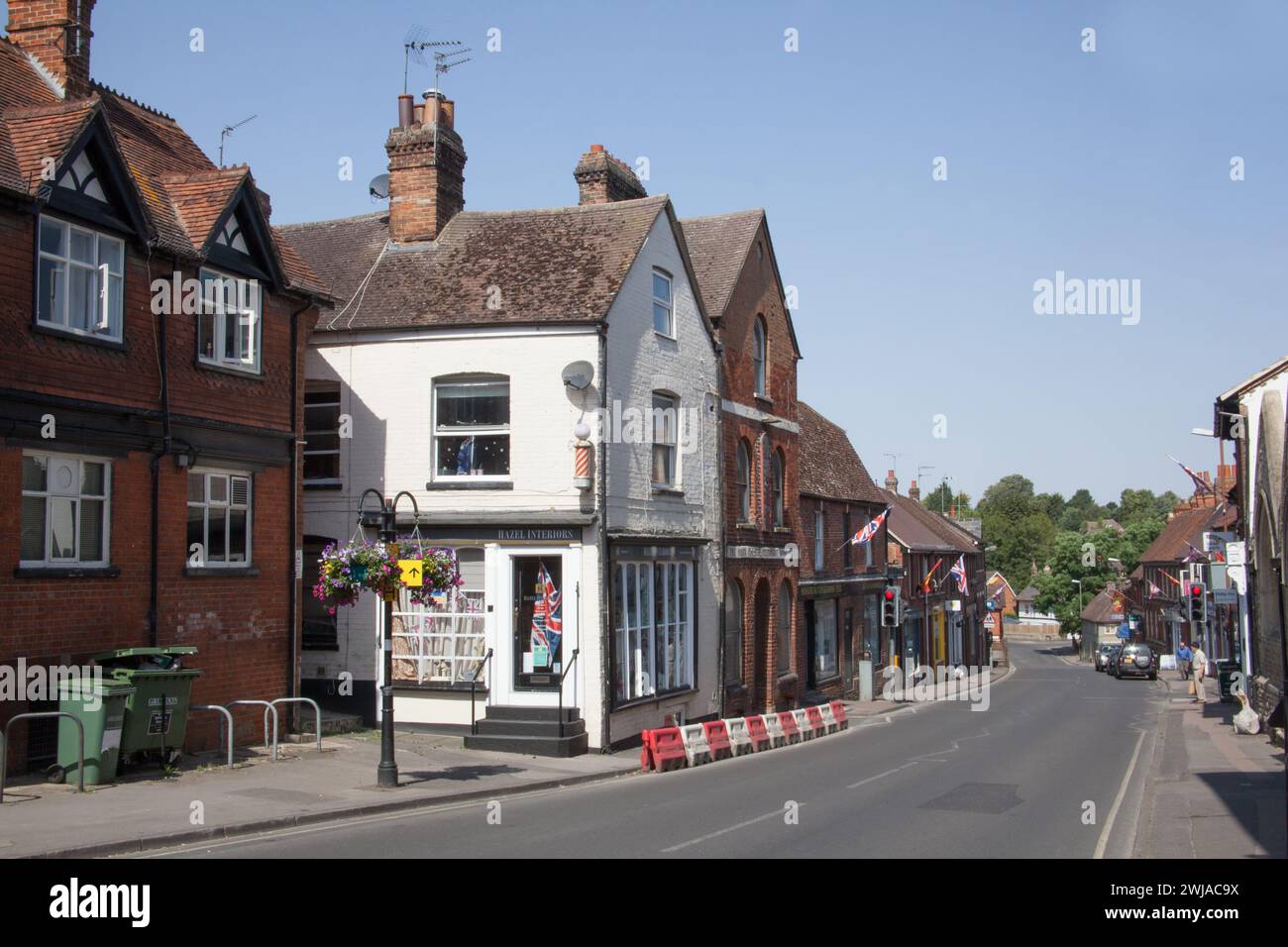 Views of Wantage town centre in Oxfordshire in the United Kingdom Stock ...