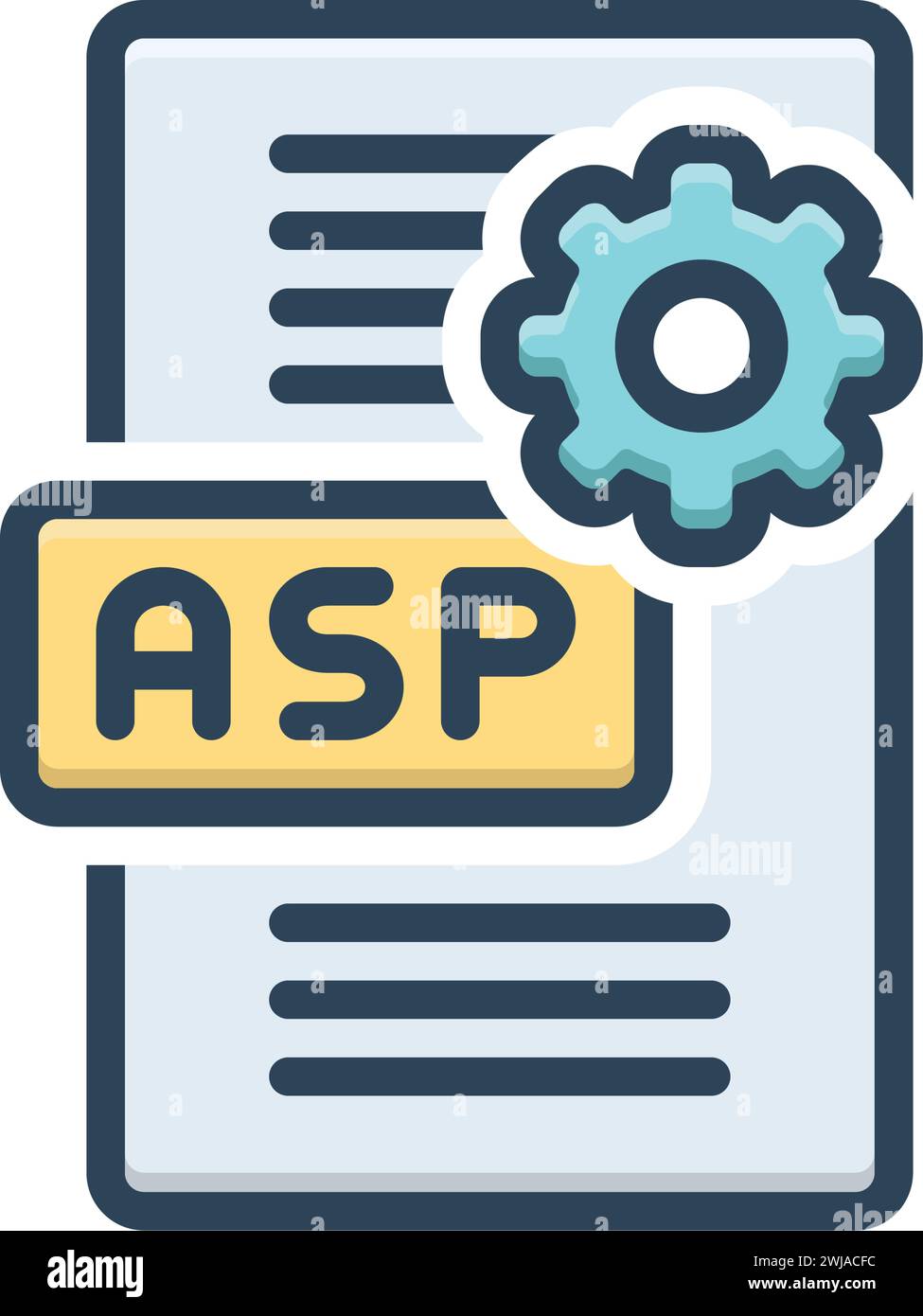 Asp icon hi-res stock photography and images - Alamy