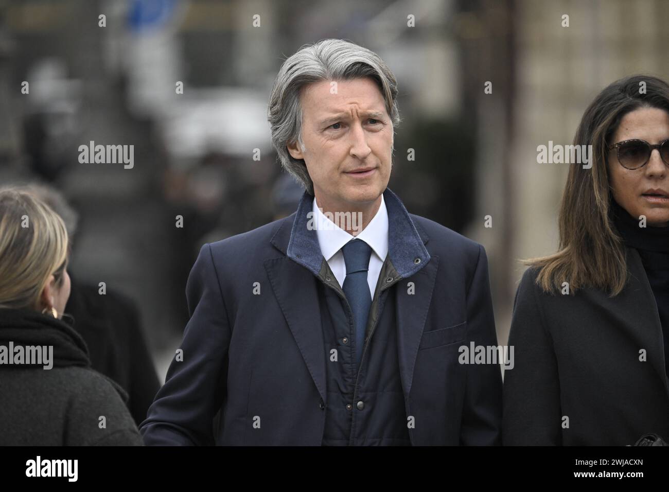 Paris, France. 14th Feb, 2024. Jean-Charles Decaux during national ...