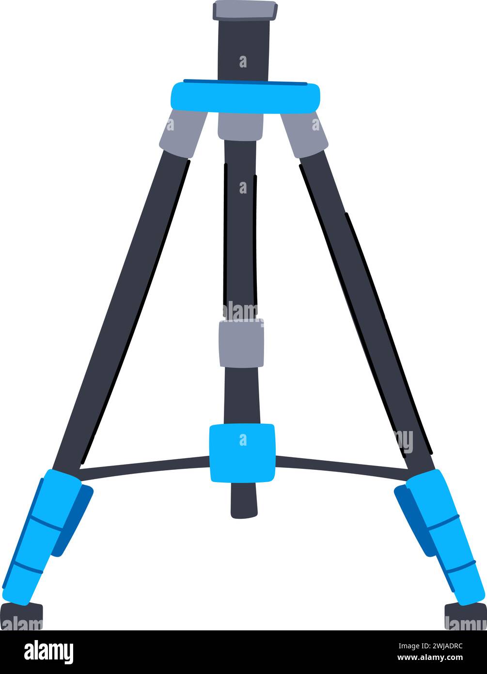 digital tripod camera cartoon vector illustration Stock Vector Image ...