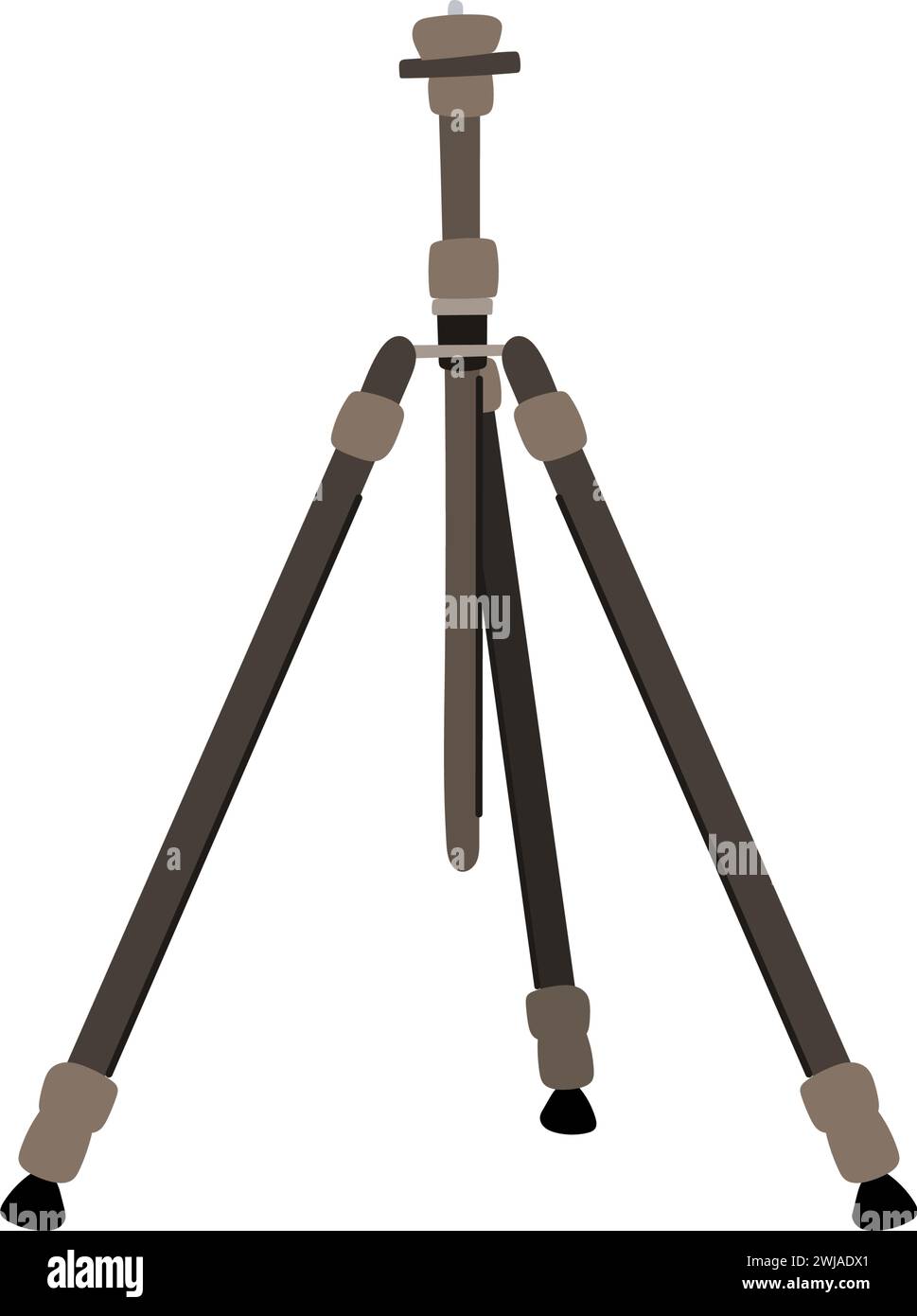 black tripod camera cartoon vector illustration Stock Vector Image & Art - Alamy