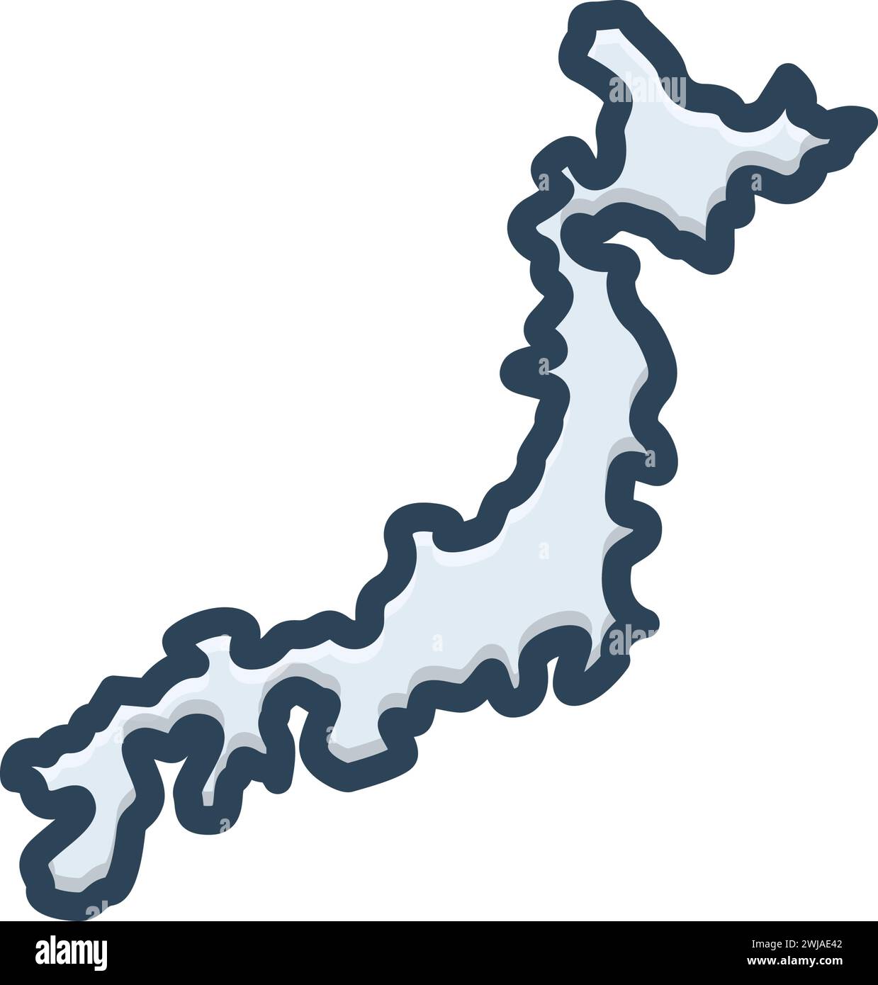 Icon for japan,map Stock Vector Image & Art - Alamy