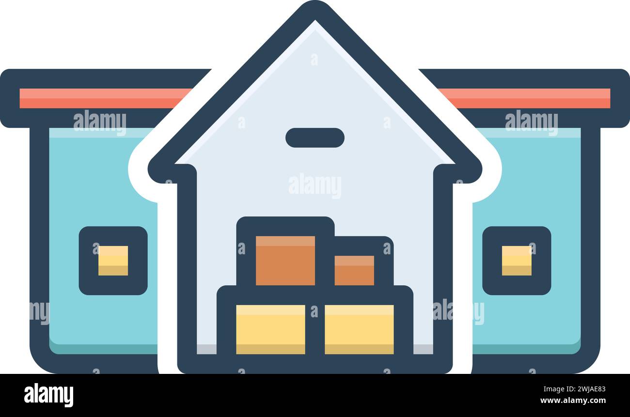 Icon for storage,stockpile Stock Vector Image & Art - Alamy