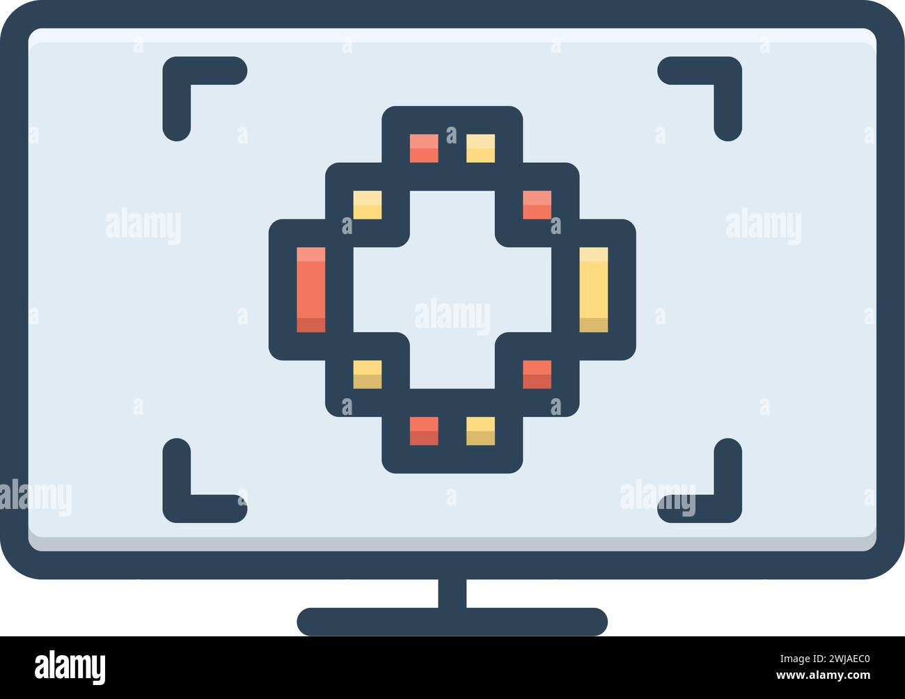 Icon for pixels,pixel Stock Vector Image & Art - Alamy
