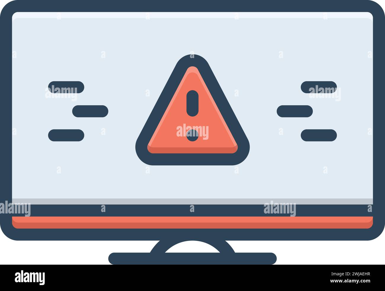 Warnings vector vectors hi-res stock photography and images - Alamy