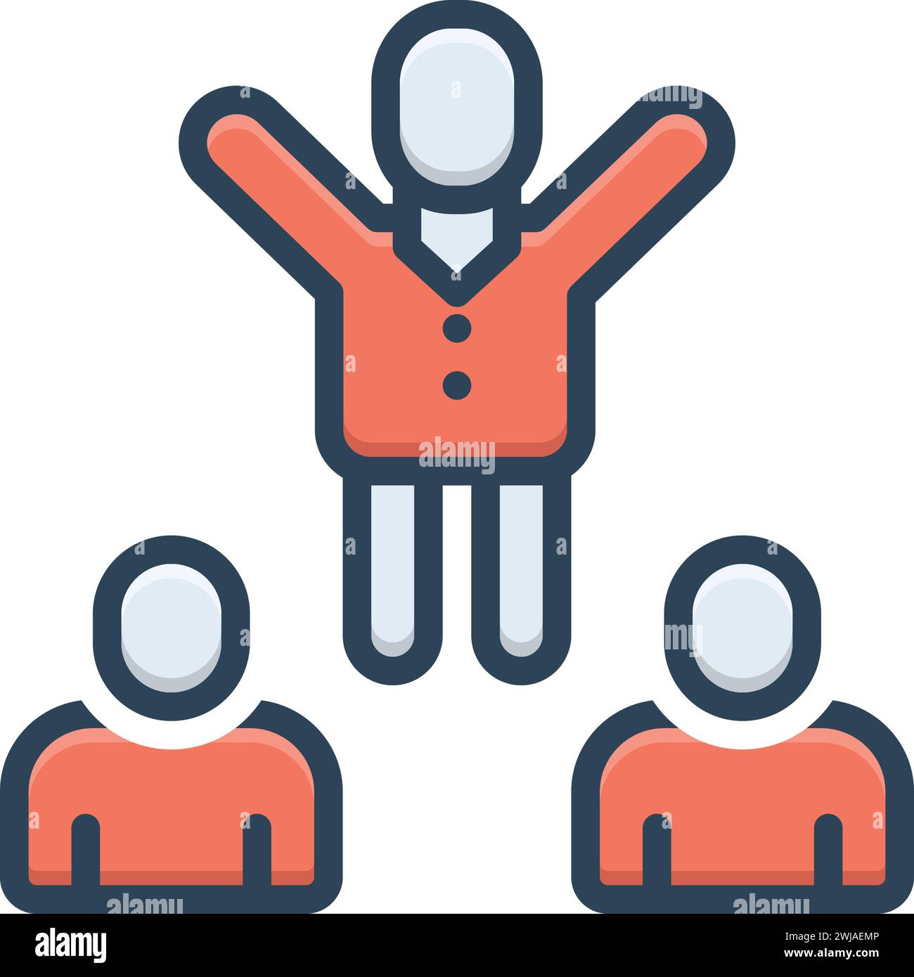 Icon for encouraged Stock Vector Image & Art - Alamy