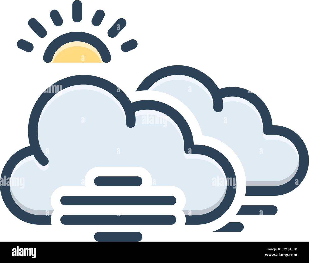 Icon fog smoke Cut Out Stock Images & Pictures - Alamy