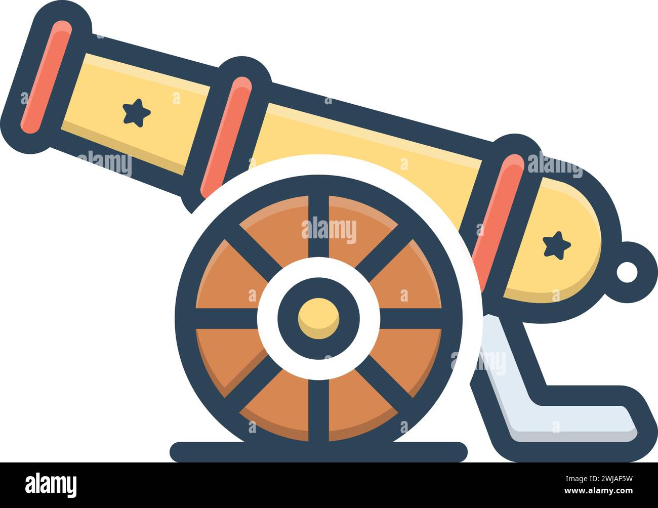 Icon for cannon,howitzer Stock Vector Image & Art - Alamy
