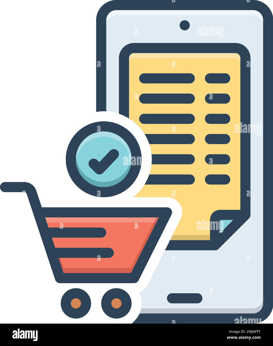 Icon for orders,purchase Stock Vector Image & Art - Alamy