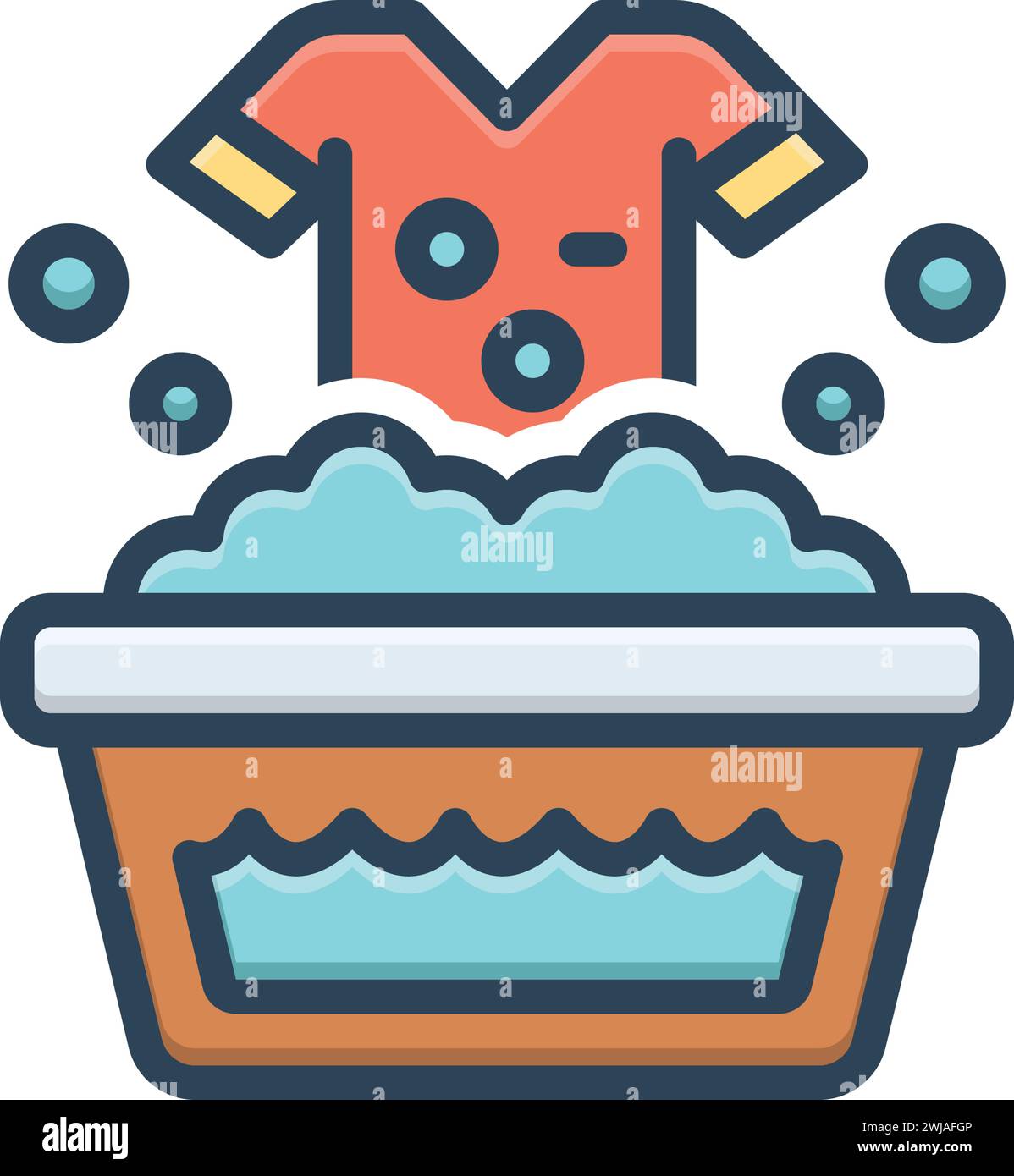 Cleaning basin Stock Vector Images - Alamy