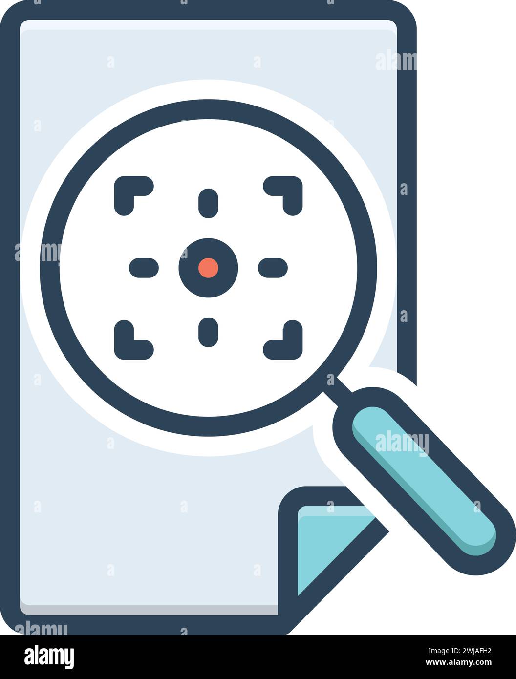 Icon for preview,magnifier Stock Vector Image & Art - Alamy