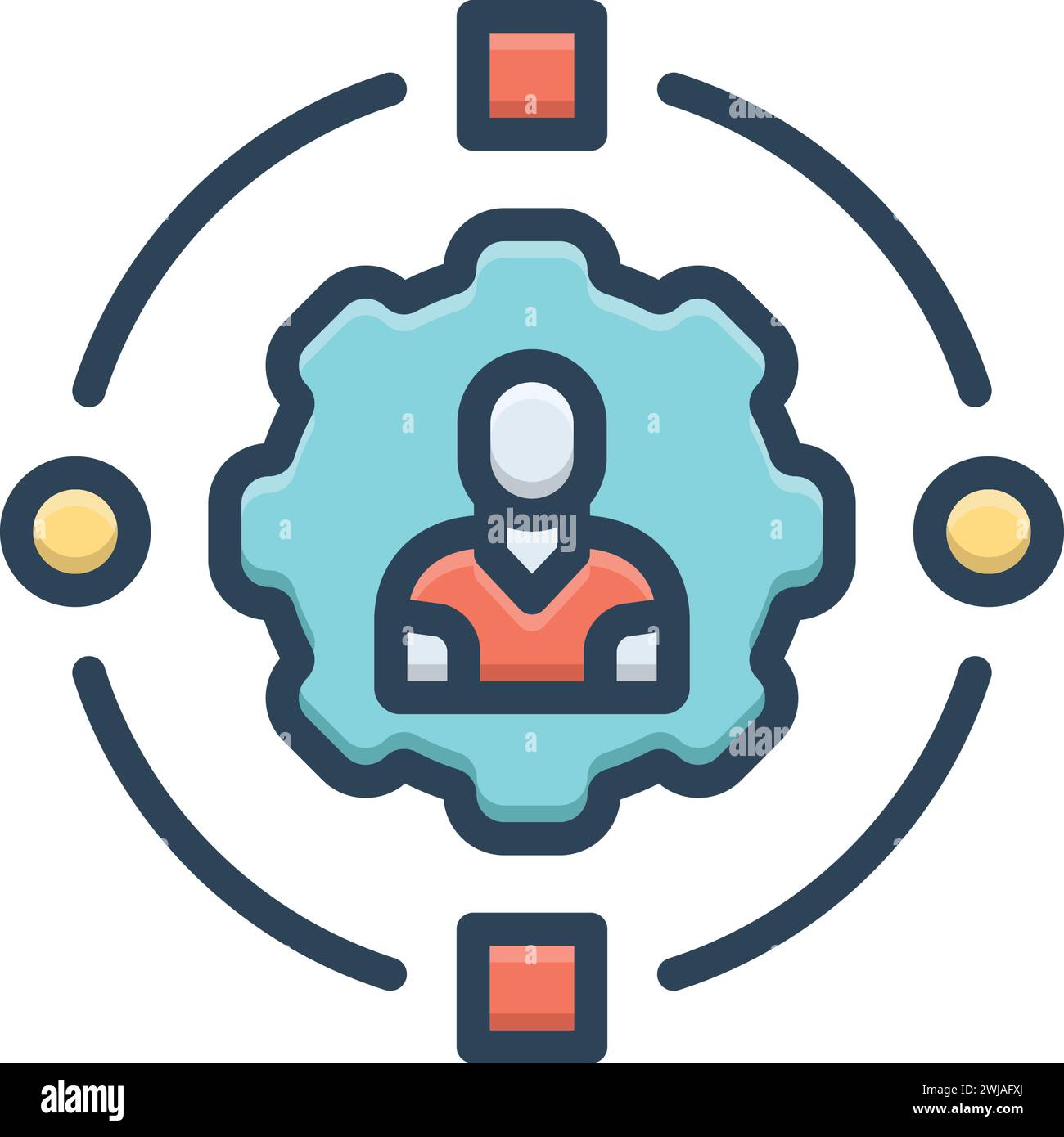 Icon for adapted,conditioned Stock Vector Image & Art - Alamy