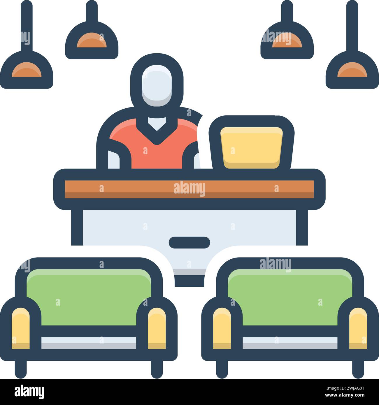 Lobby chandelier Stock Vector Images - Alamy