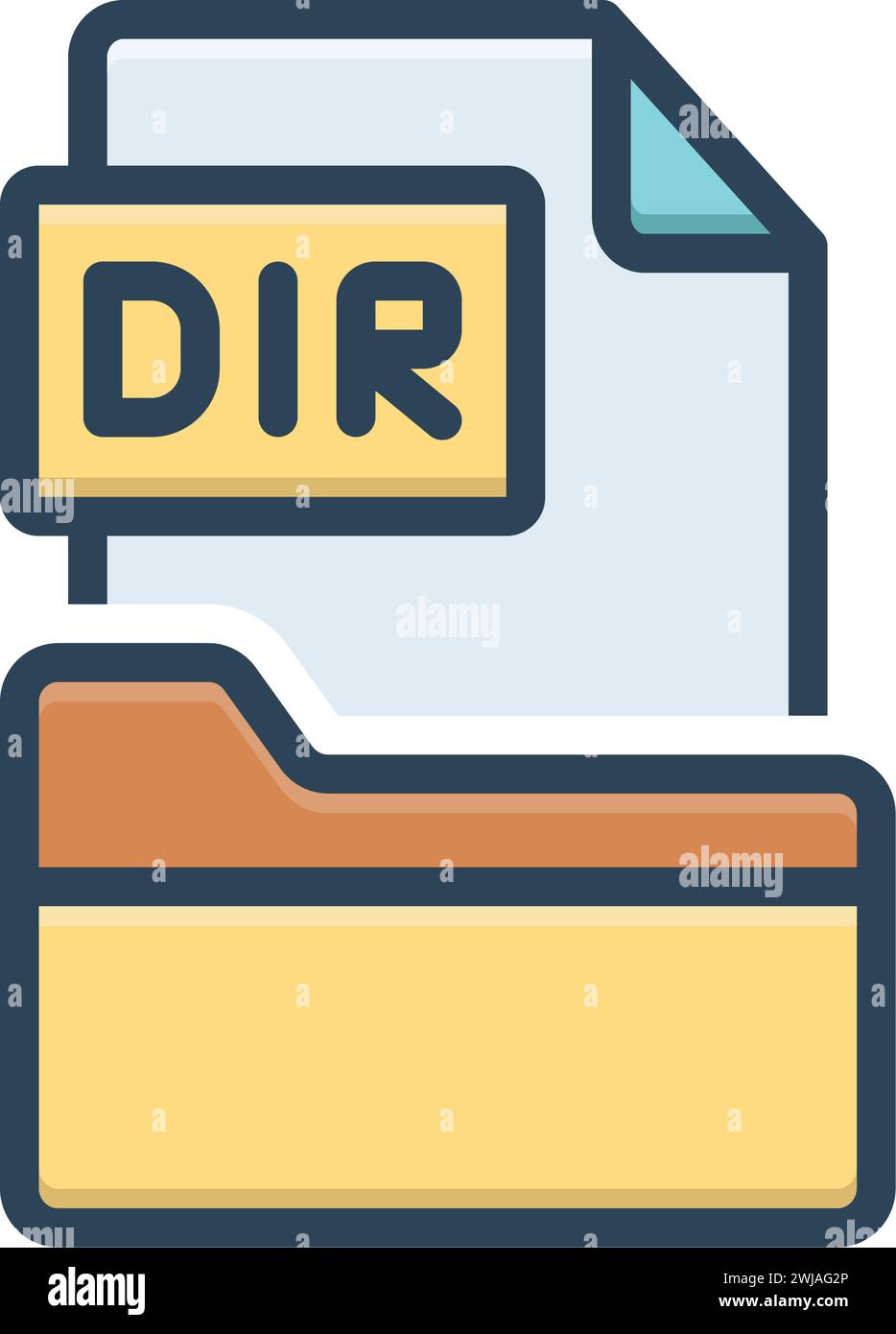 Icon for dir,document Stock Vector Image & Art - Alamy