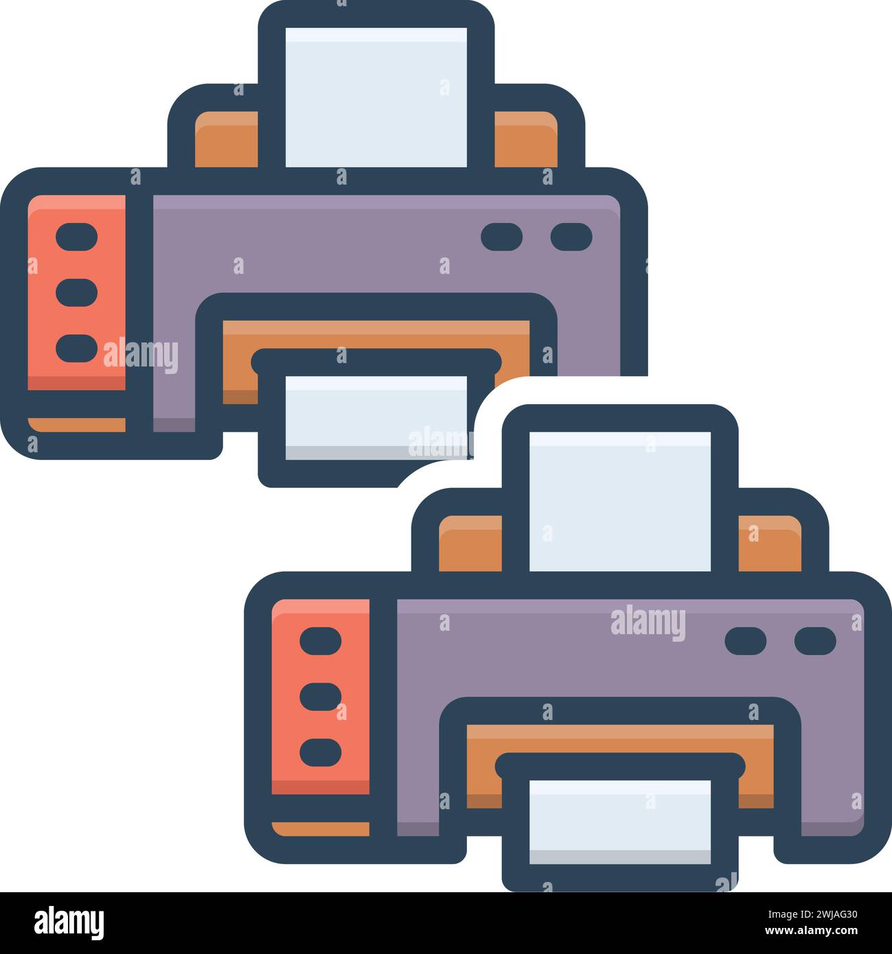 Icon for printers,printout Stock Vector Image & Art - Alamy