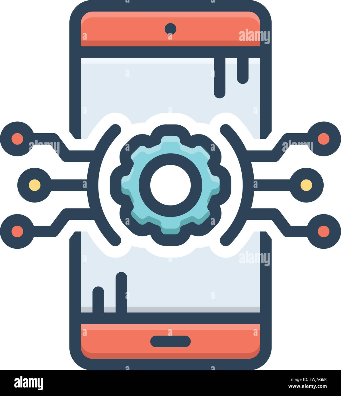 Icon for technologies,automation Stock Vector Image & Art - Alamy