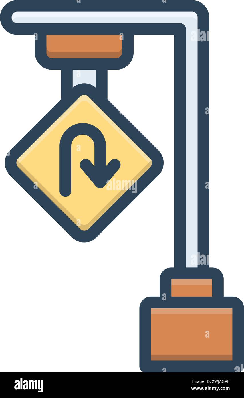 Icon for turn,change Stock Vector Image & Art - Alamy