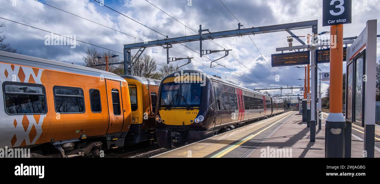 bromsgrove british rail station worcestershire england uk Stock Photo ...